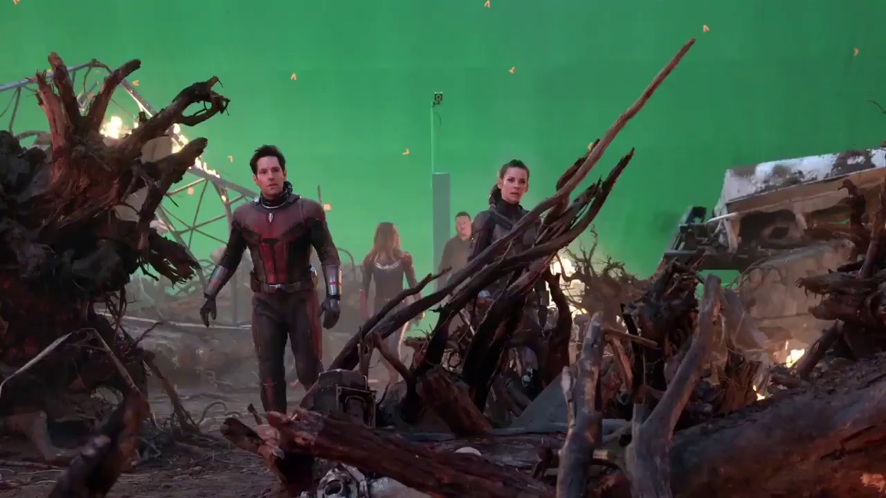 avengers green screen making video - YouTube