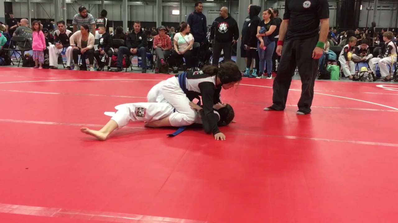 Courtney - Match 3 - Grappling - YouTube