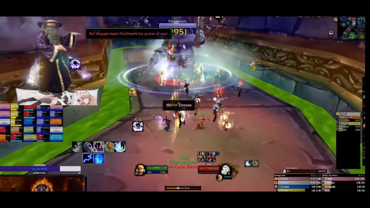 arcane mage in retail vs classic - YouTube