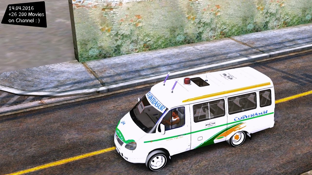 Microbus Gazelle 3221 Cointrasur New Crash Accident 2017 ENB Top Speed ...