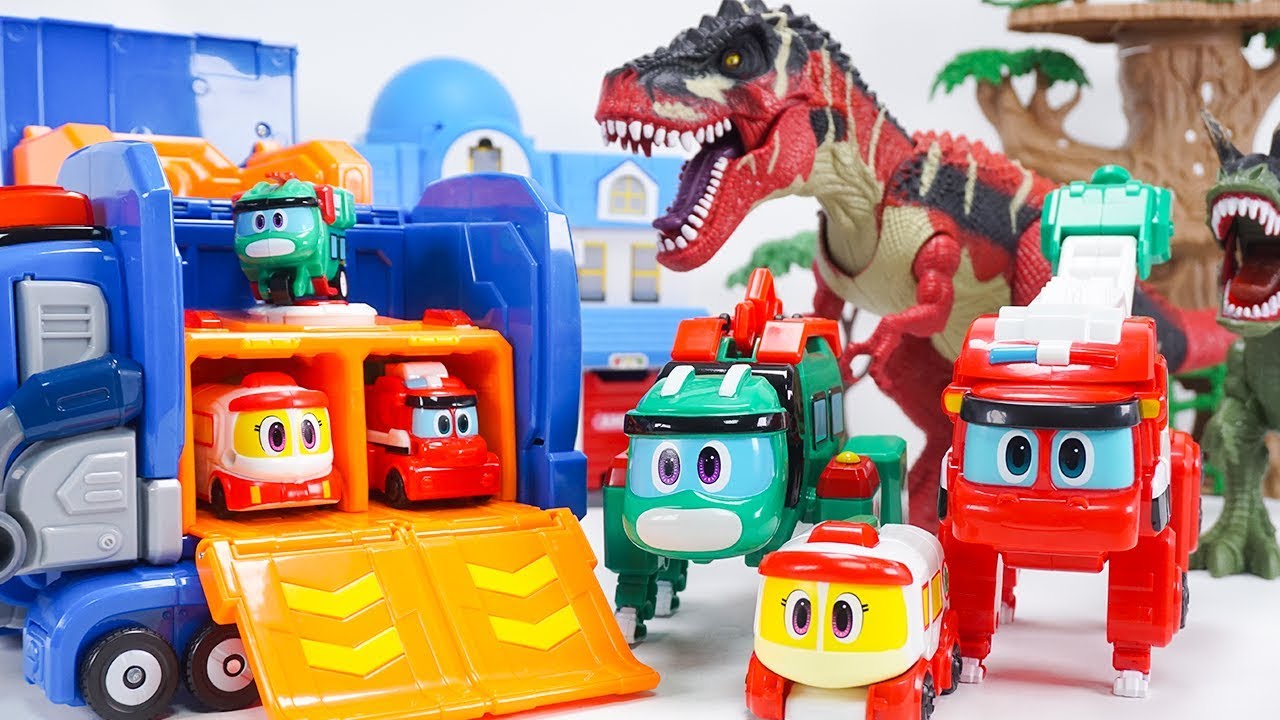 New GOGO DINO Robot Dinosaur Max Anky Storm Perry Transforming Robot ...