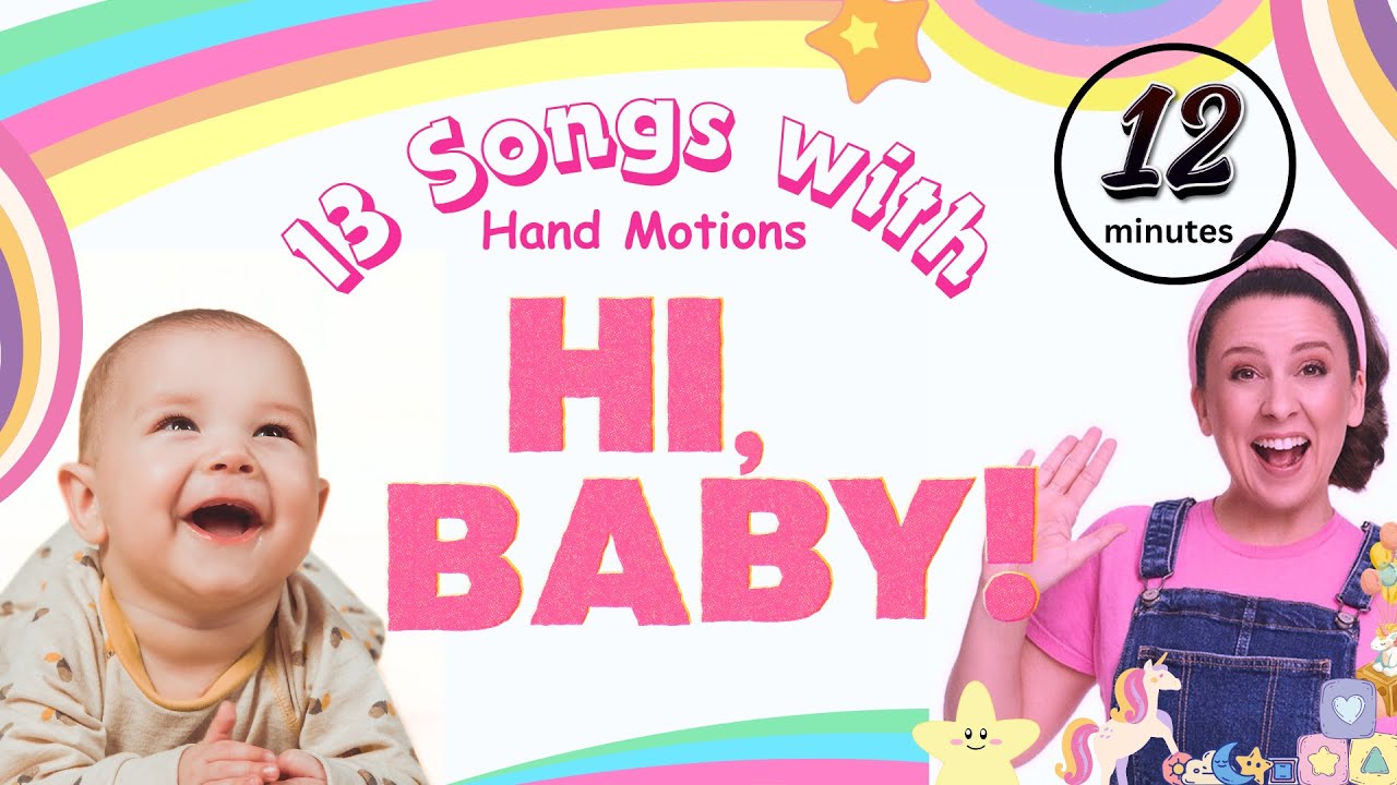 Baby Songs with Hand Motions – Interactive Fingerplay & Action Rhymes ...