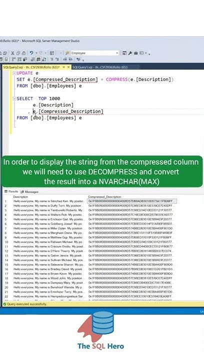 Great Trick For Sql Server Sql Sqlserver Ssms Database Dba Data Programming Dev