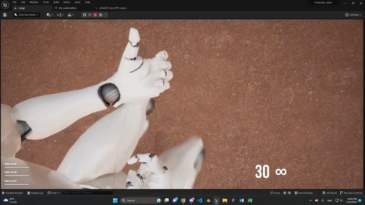 working on first person shooter unreal engine - YouTube