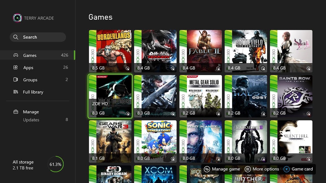 Xbox 360 Backwards Compatibility/Xbox One Console #9 (Xbox 360 Physical ...