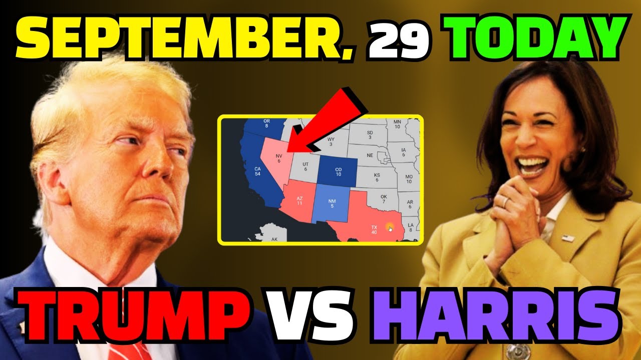 SEP 29: US Election Map PREDICTIONS for States! (NEW FORECAST) - YouTube