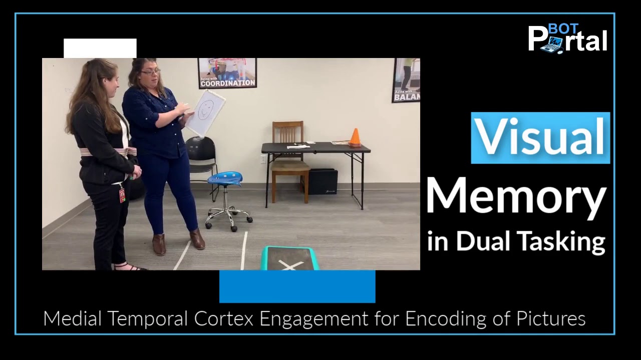 Visual Memory Dual Tasking Occupational Therapy Intervention Idea - YouTube