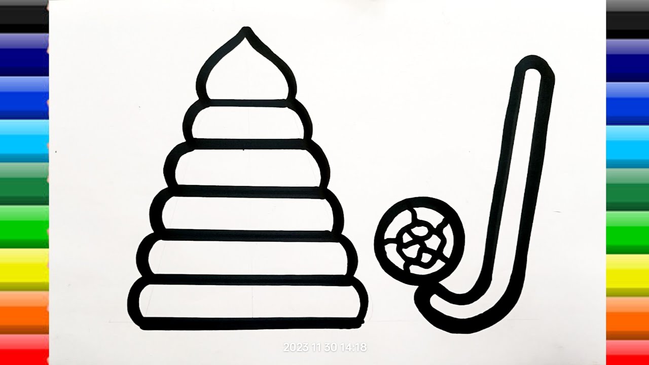 Toy Drawing, Coloring and painting for kids & Toddlers, How to draw ...