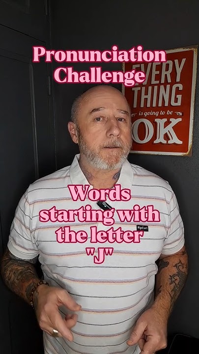 Pronunciation Challenge ⭐️ Words starting with the letter "J" 🔥 Can you ...