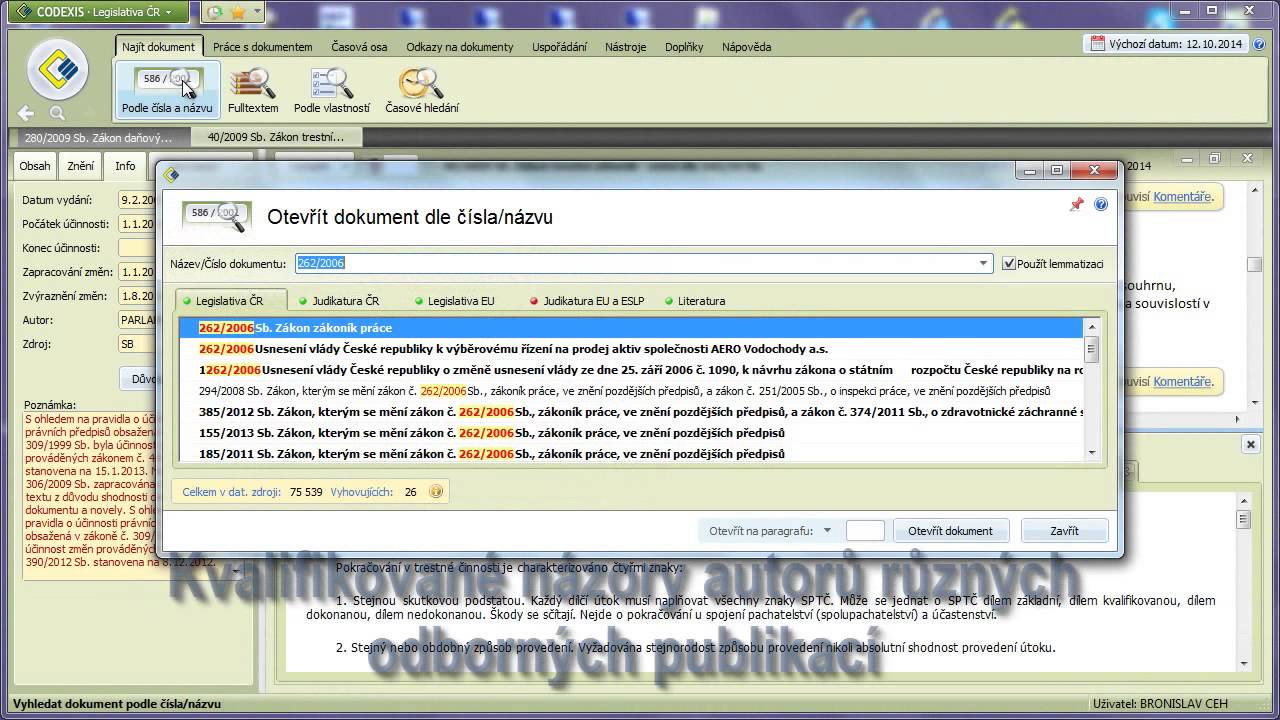 Komentáře LIBERIS - součást právního informačního systému CODEXIS - YouTube