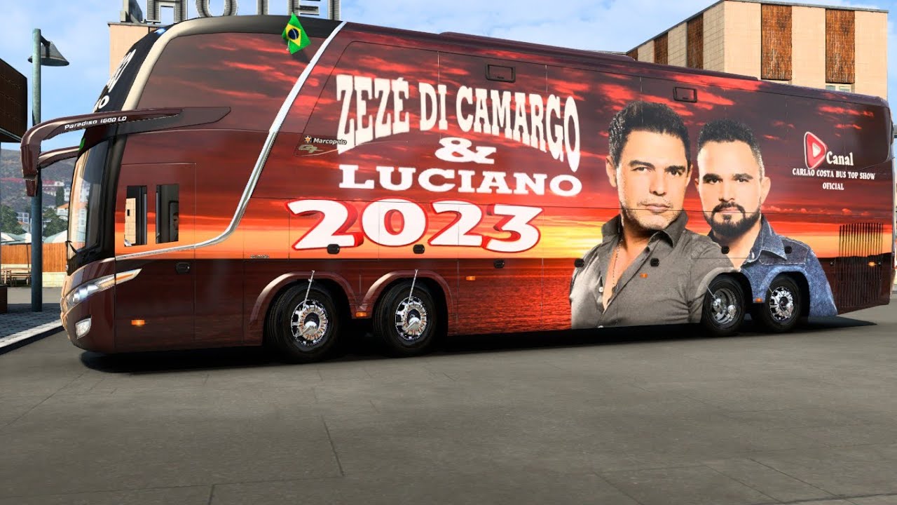 ZEZÉ DE CAMARGO & LUCIANO 2023 NO BUS TOP SHOW - YouTube