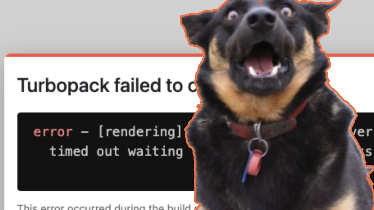 I Broke Nextjs 13 Ft Turbopack Youtube
