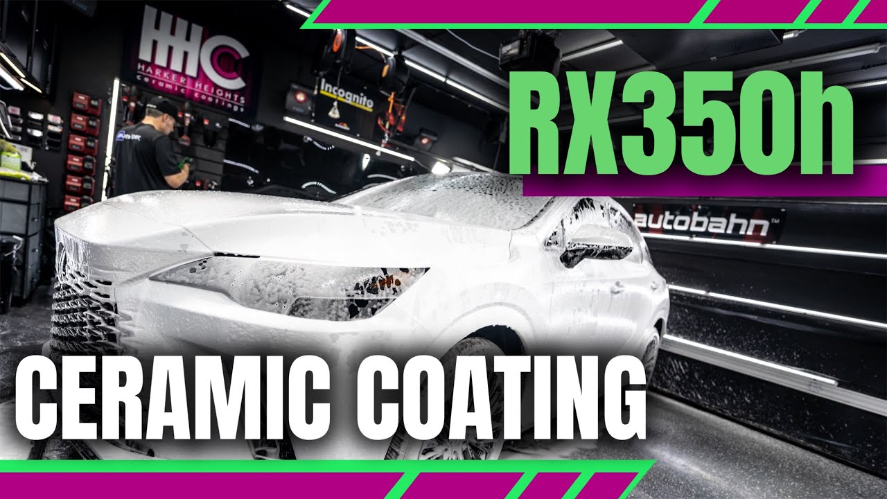2023 Lexus RX350h Ceramic Coating Process | Serving the Copperas Cove ...
