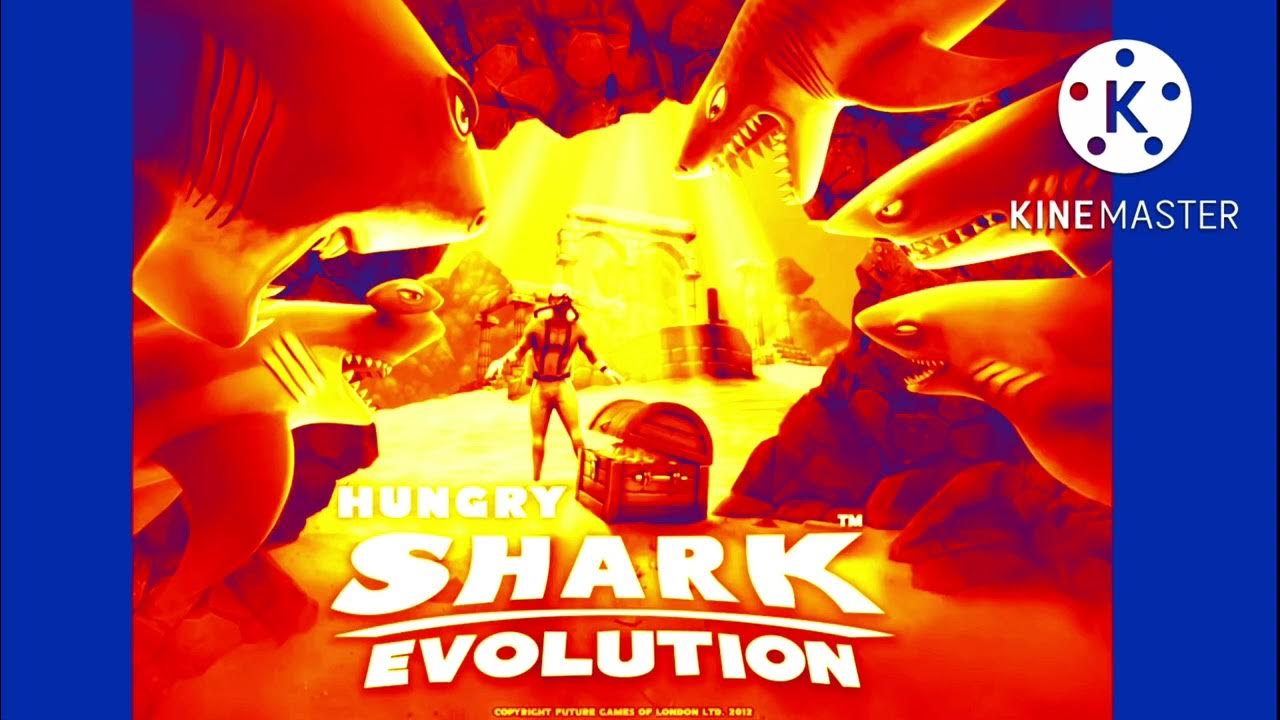 Hungry Shark Evolution Theme (EARRAPE) - YouTube
