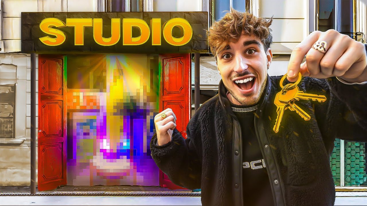 J'ai un LOCAL de YOUTUBEUR ! ( j'ai percé ? ) - YouTube