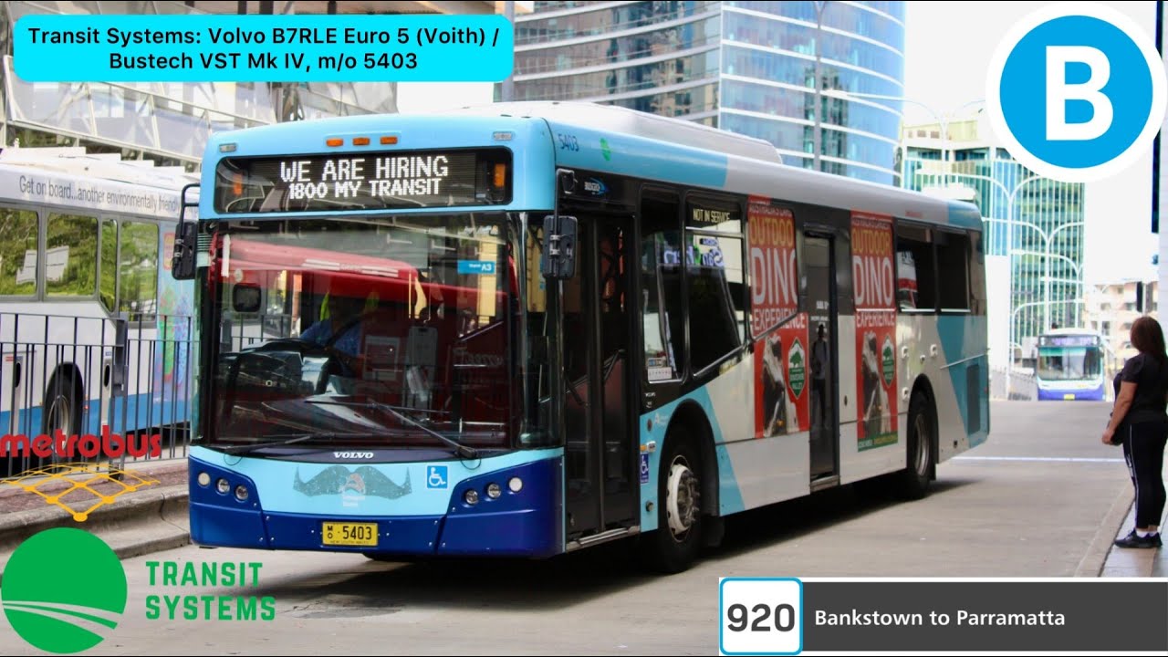 Transit Systems: Volvo B7RLE Euro 5 (Voith) / Bustech VST Mk IV, m/o ...