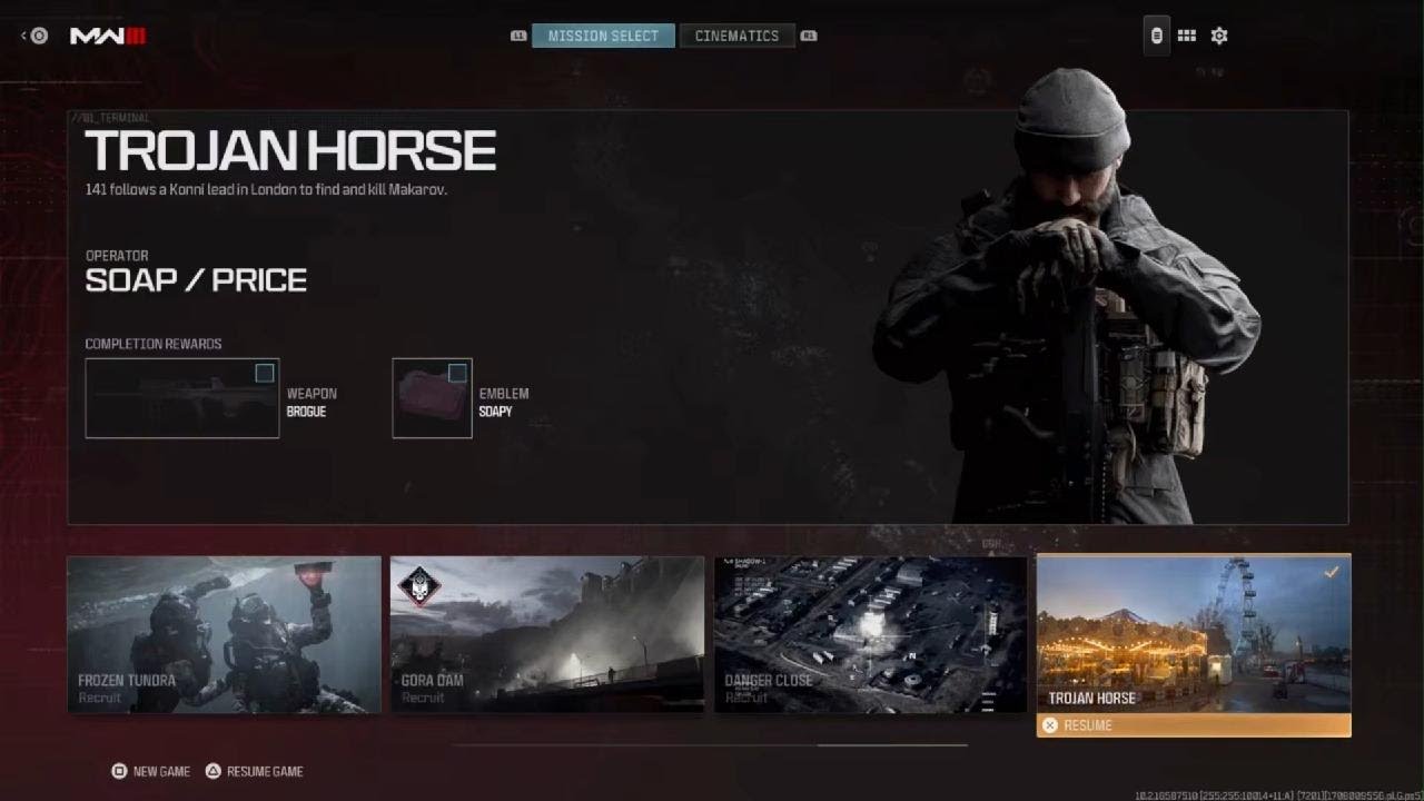 COD MW3: Trojan Horse - YouTube