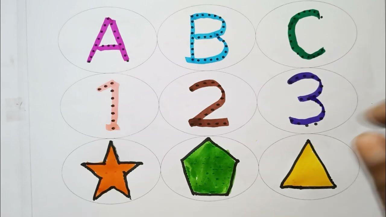 1 to 100 counting, Learn to count, One two three, ABCDE, 123, 123 Numbers, Numbers song,1 to 100 ...