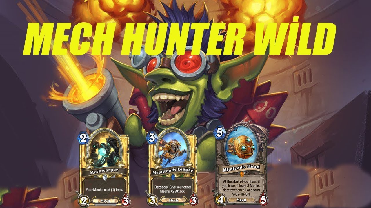 Hearthstone: Wild Mech Hunter - YouTube