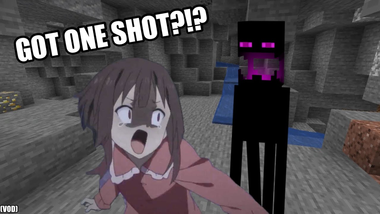 GOT ONE SHOT BY AN ENDERMAN?? - Minecraft Demo Finale - YouTube