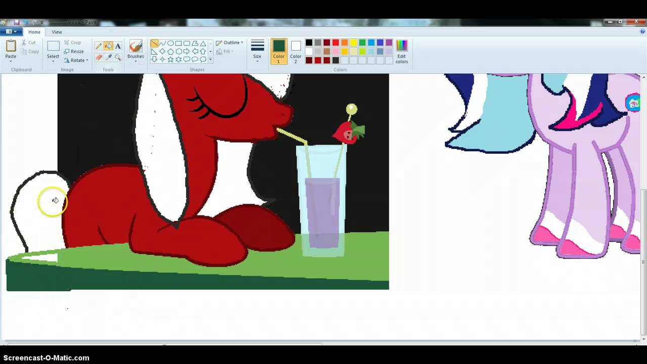 How to make a MLP OC with a Speedpaint - YouTube