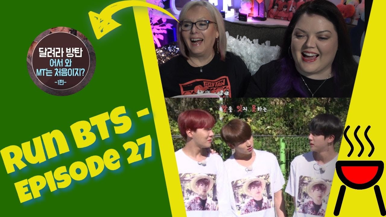 MOM REACTS: RUN BTS - EPISODE 27 - YouTube