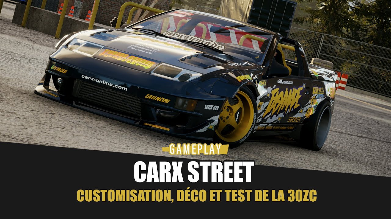 CarX Street - Customisation, déco et test de la 30ZC (Nissan 300ZX ...