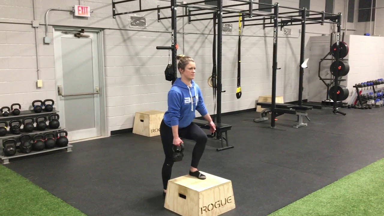 Step Up Contralateral Hold - YouTube