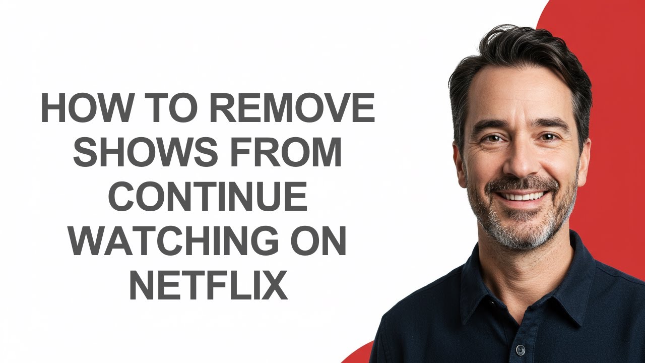 How To Remove Shows From Continue Watching On Netflix - KevinHowTo ...