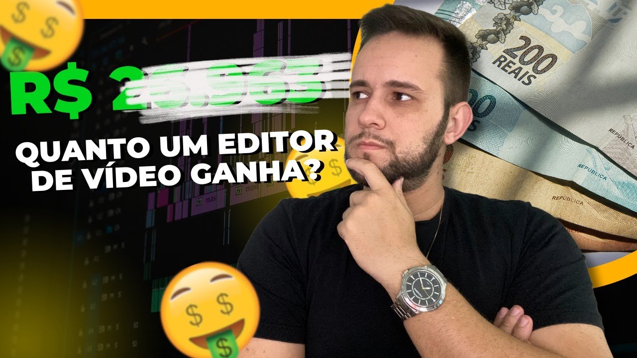 QUANTO EU GANHO EDITANDO VIDEOS - YouTube