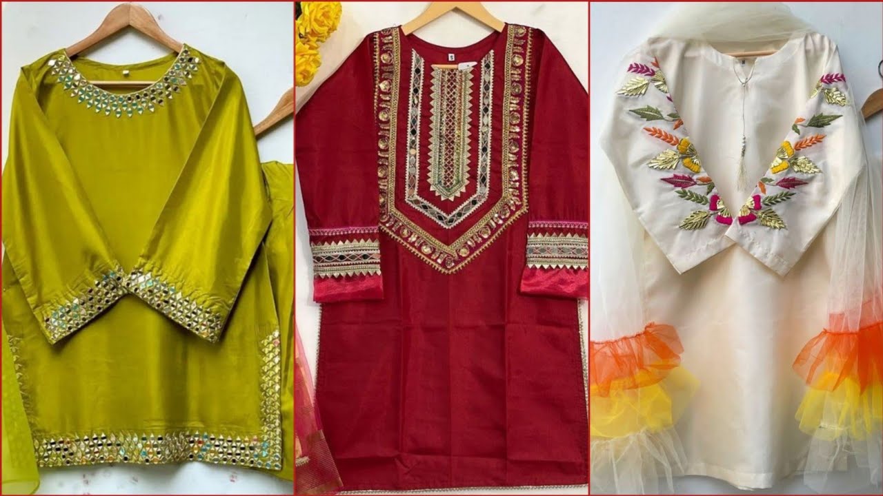 Beautiful & Trending Formal Kurti/Capri Designs || Formal Dress Designs ...