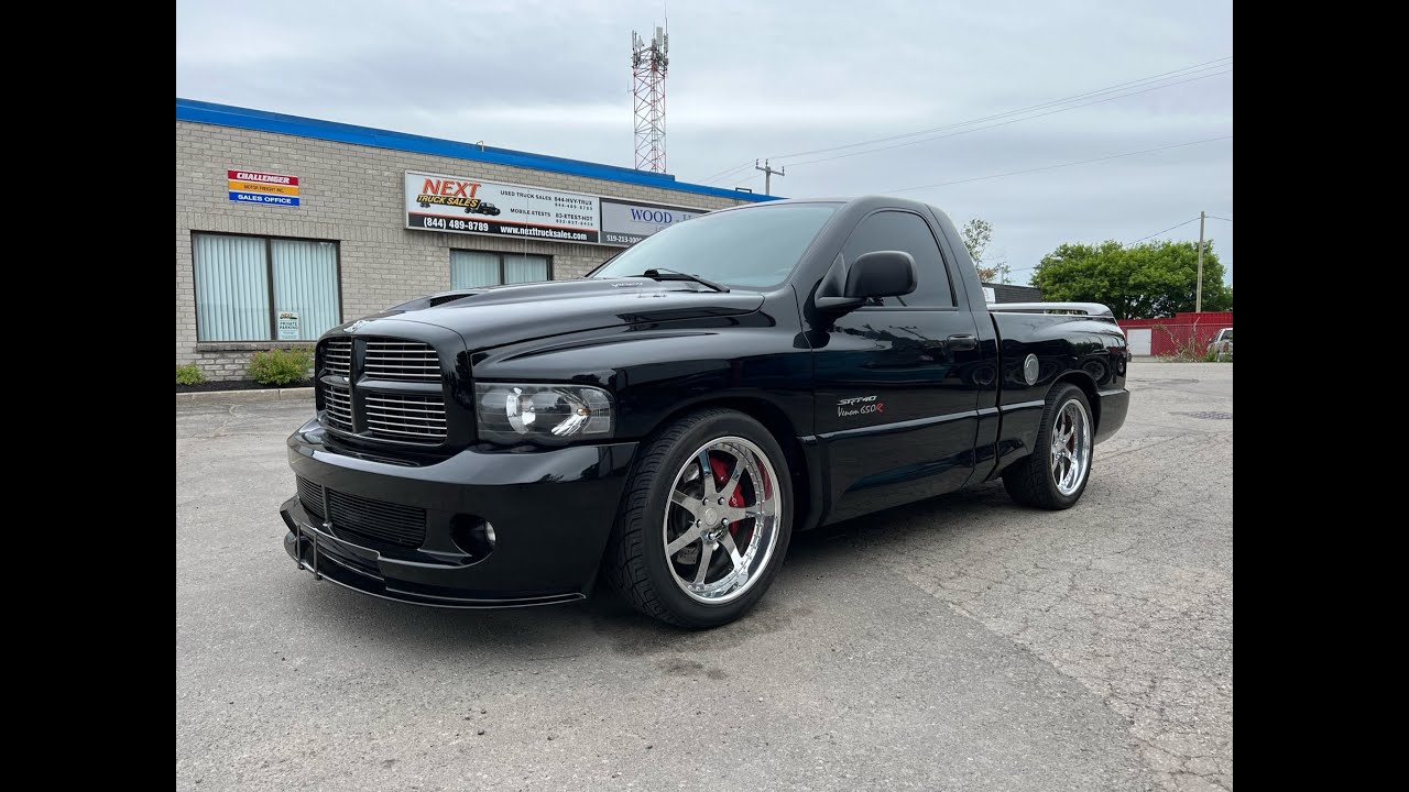 2005 DODGE RAM SRT10 - HENNESSEY VENOM 650R - YouTube