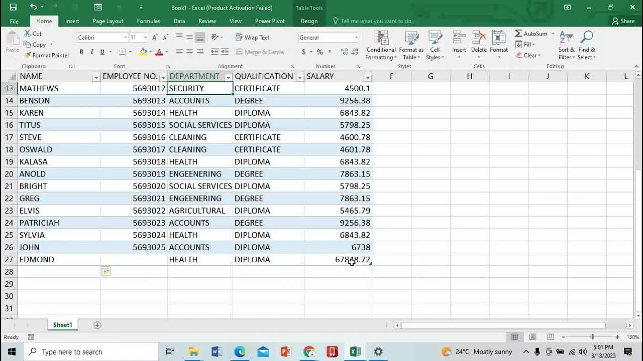 DATA ENTRY FORM - YouTube