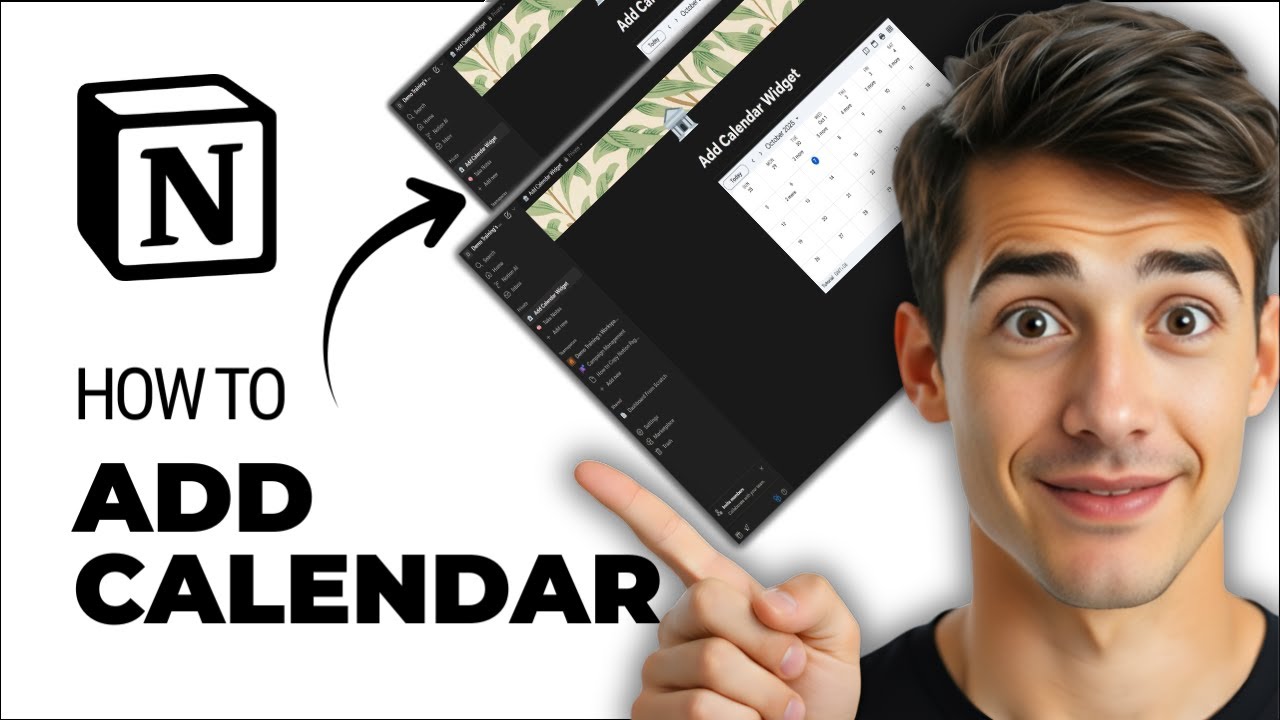 How To Add Calendar Widget In Notion (Easiest Way) (2026 Guide) - YouTube