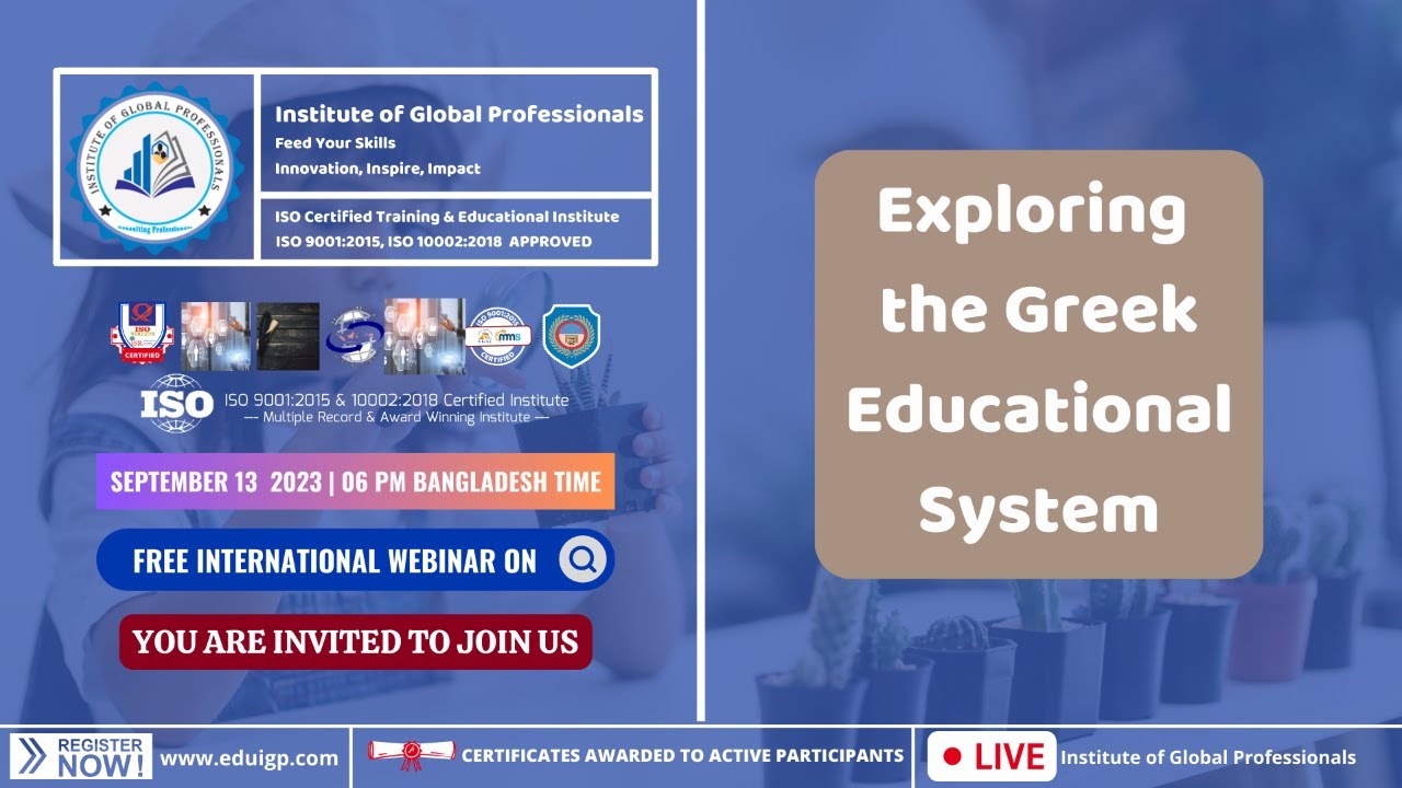 Exploring the Greek Educational System - YouTube