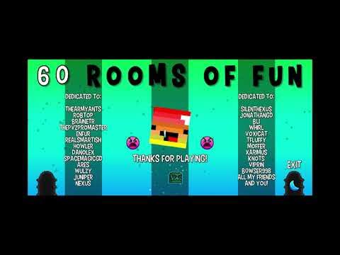 60 Rooms of FUN by McMiner3244 | Platformer level Geometry Dash 2.2 - YouTube
