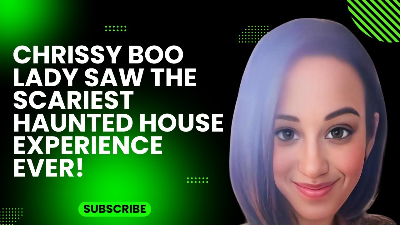 Chrissy Boo Lady Saw The Scariest Haunted House Experience Ever! - YouTube