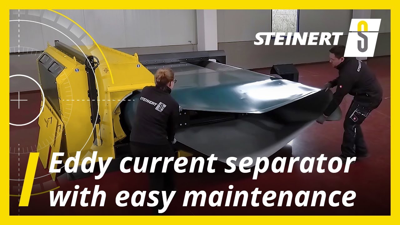 No escape for fines metals with the STEINERT EddyC FINES non-ferrous ...