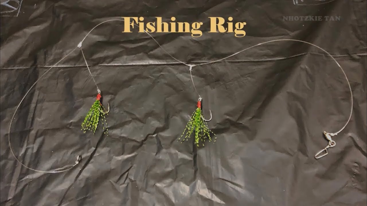 Simple Fishing Rig Tutorial: #DIY #Rigs #T-knot #salalah #oman - YouTube