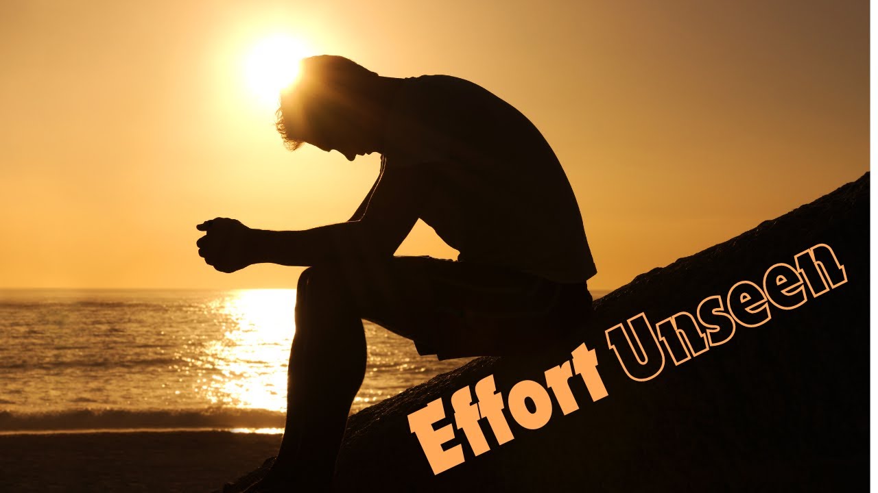 Effort Unseen an empowering anthem about the hidden struggles behind ...