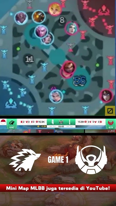 [Mini Map] ONIC vs BTR - Game 1 - Week 3 Day 2 - Regular Season - MPL ID S15 - YouTube