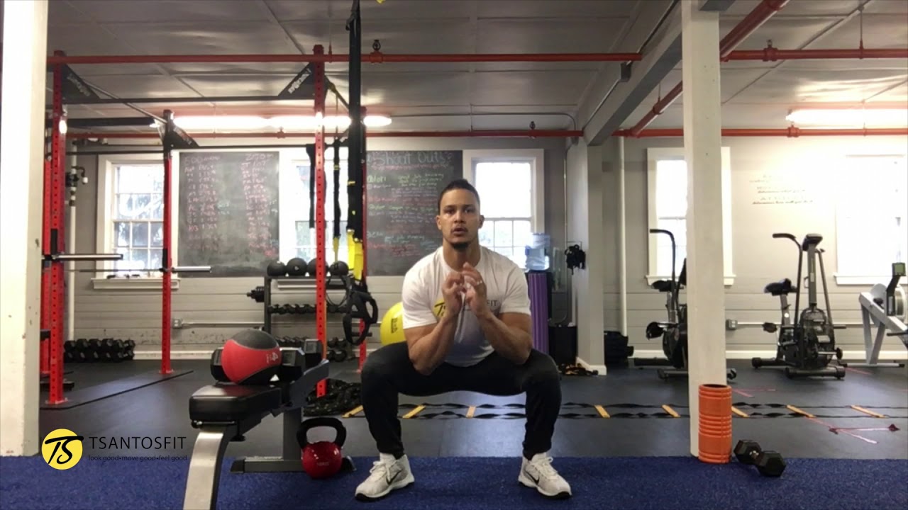 SQUAT Jumps in & out - YouTube