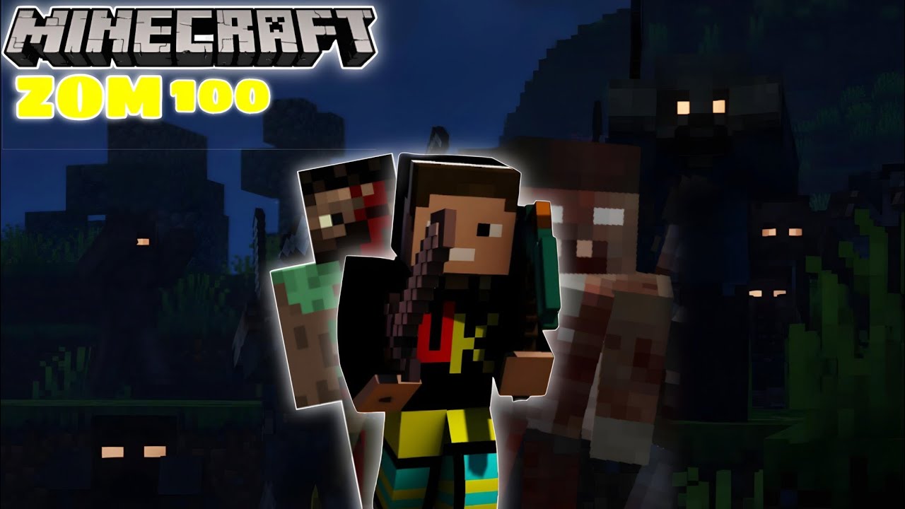 MINECRAFT ZOMBIES & DRAGONS & HEROBRINE 😵‍💫😰| MINE GAMERZ - YouTube