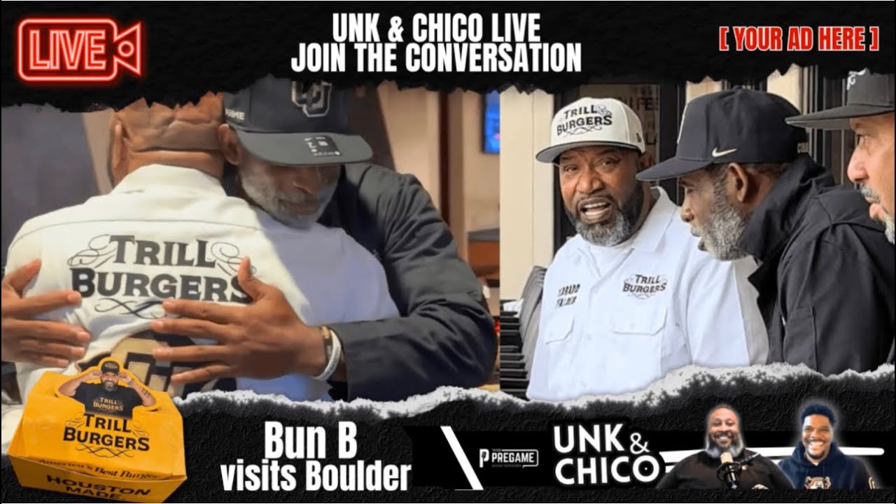 BUN B (UGK) TRILL BURGERS to COACH PRIME in COLORADO - YouTube