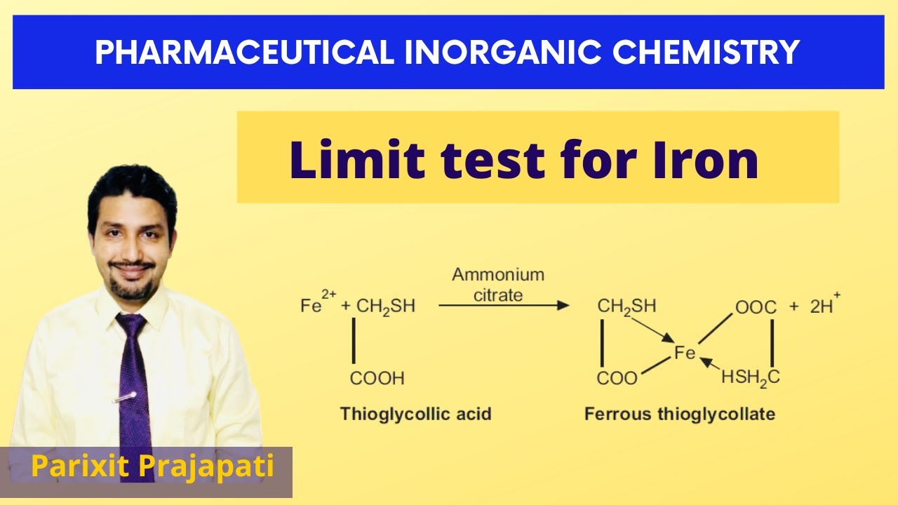 Limit Test For Iron Pharmaceutical Inorganic Chemistry limit-test-for-iron-pharmaceutical-inorganic-chemistry