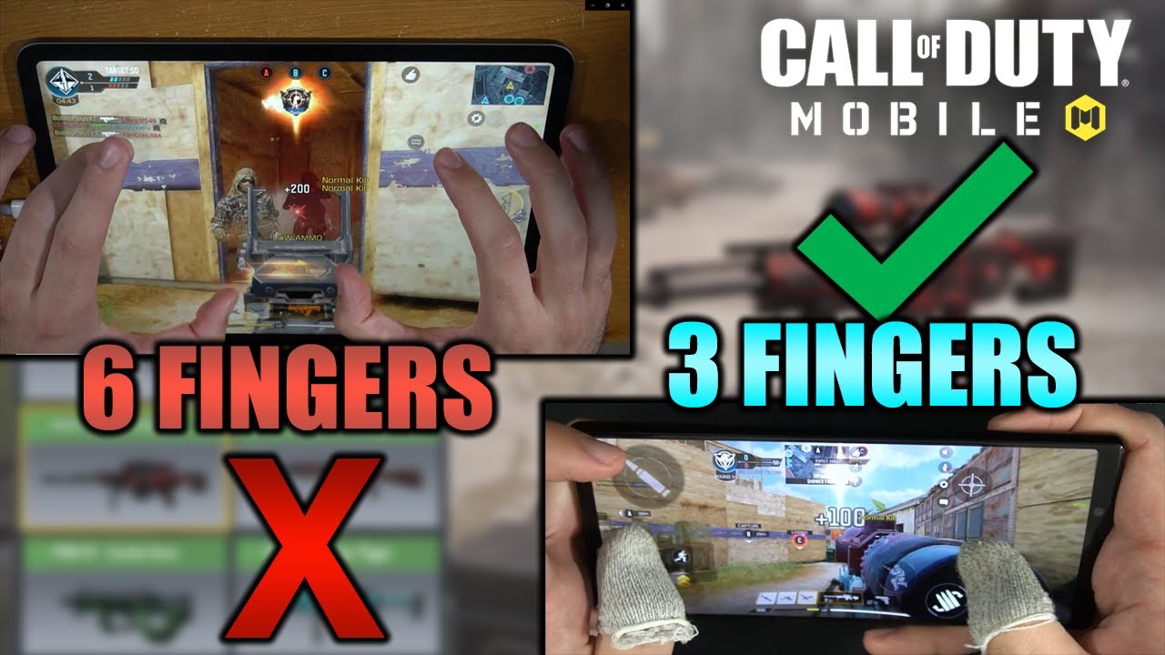 Switching from 6 finger claw to 3 finger claw in COD Mobile - YouTube