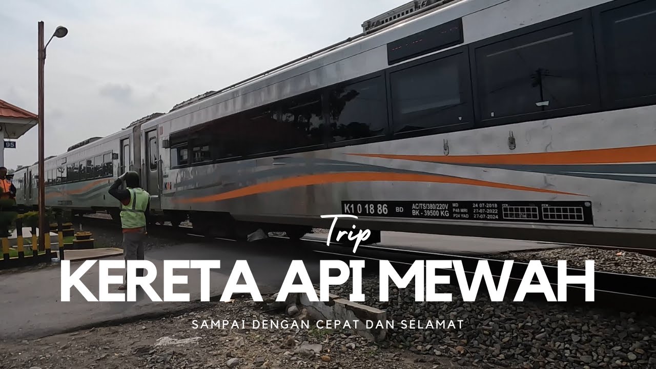 Kereta Api Indonesia - Kereta Api Mewah Sudah Ada Di Indonesia !! [4K ...