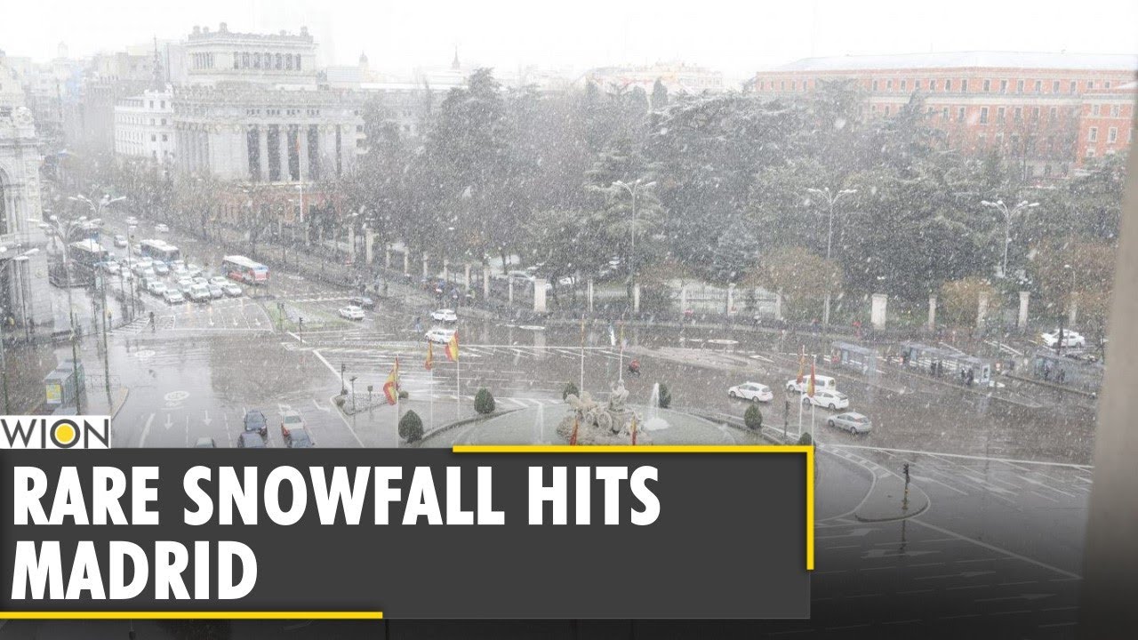 Freezing Madrid braces for rare and heaviest snowfall in years ...