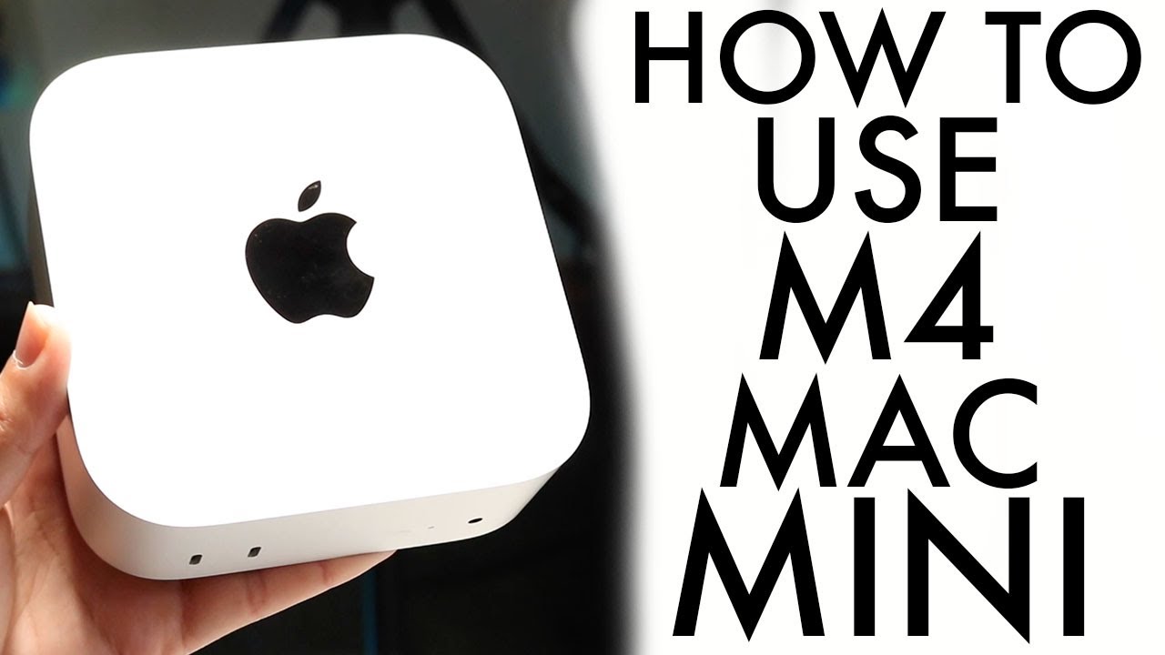How To Use M4 Mac Mini! (Complete Beginners Guide) - YouTube