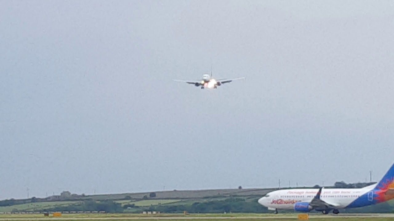 Ryanair Jet2 landing Take off - YouTube
